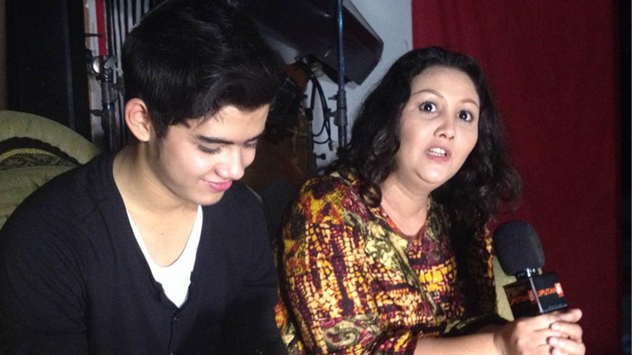 aliando dan ibunya