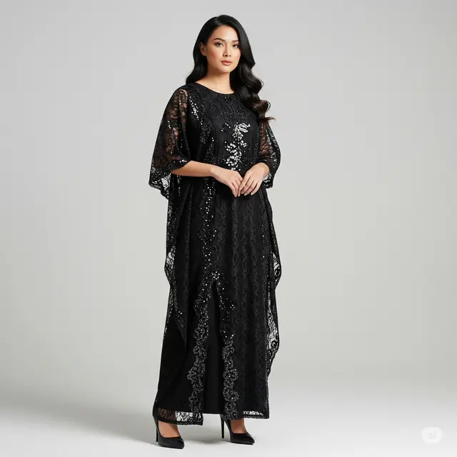 8 Model Dress Brokat Belah Samping Terpopuler untuk Tampil Elegan di ...