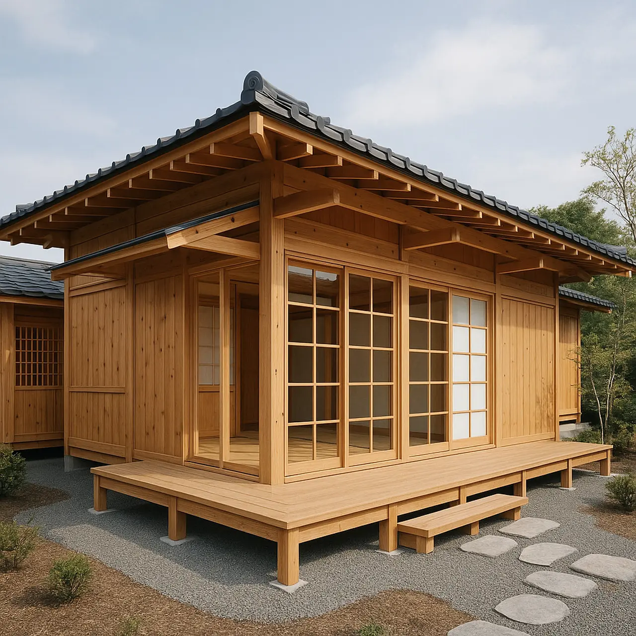6 Model Rumah Kayu Gaya Jepang yang Estetik dan Menenangkan, Inspirasi ...