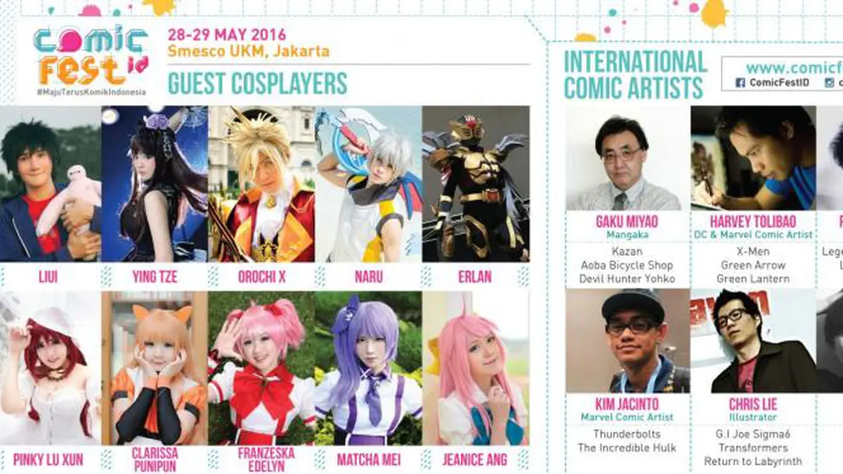 Artikel ComicFest ID Terbaru - Berita, Foto, Video | Fimela.com