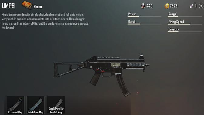 PUBG Mobile: Kombinasi Attachment untuk Senjata UMP9 - E-sports Bola.com