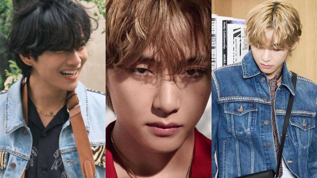 10 Potret Transformasi Gaya Rambut V BTS, Penuh Pesona Tonjolkan Ciri ...