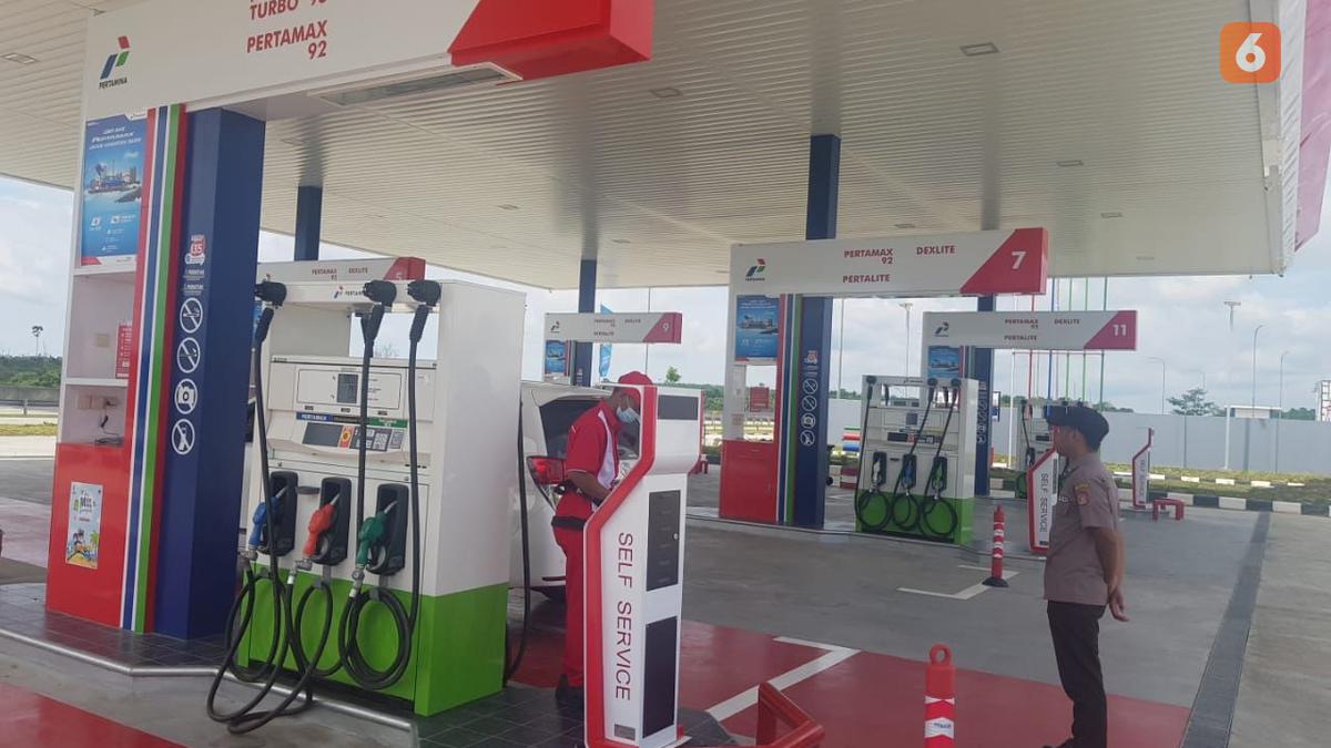 Ada SPBU 'Self Service' Pertama di Tol Balikpapan - Samarinda