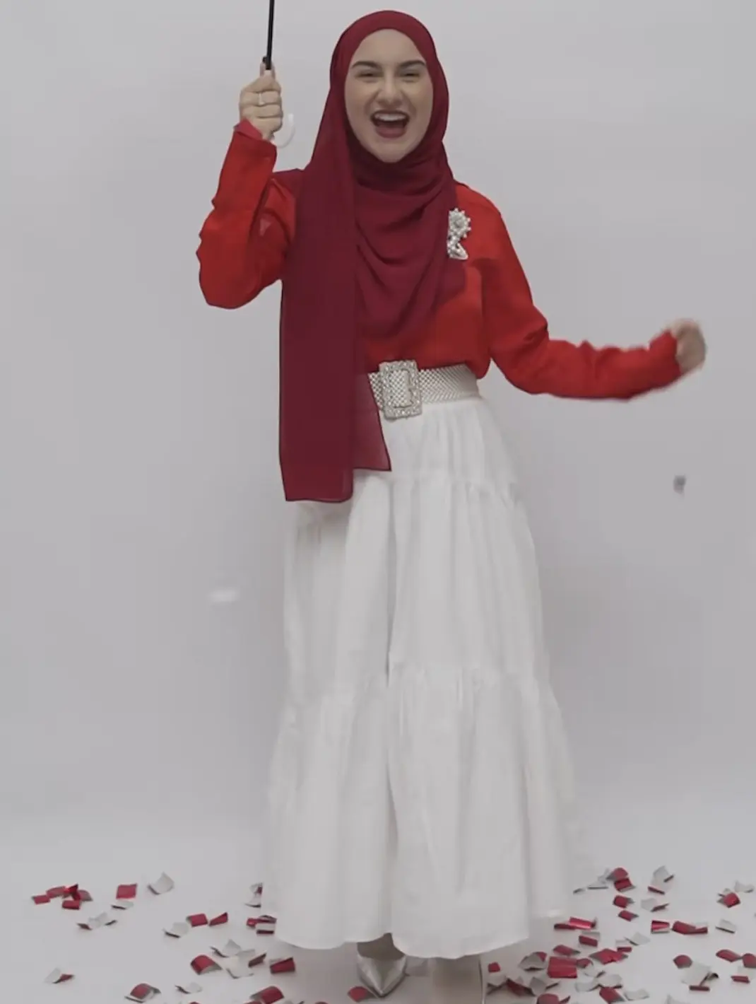 10 OOTD Merah Putih Para Selebrits Rayakan HUT RI ke 78, Nikita Willy ...