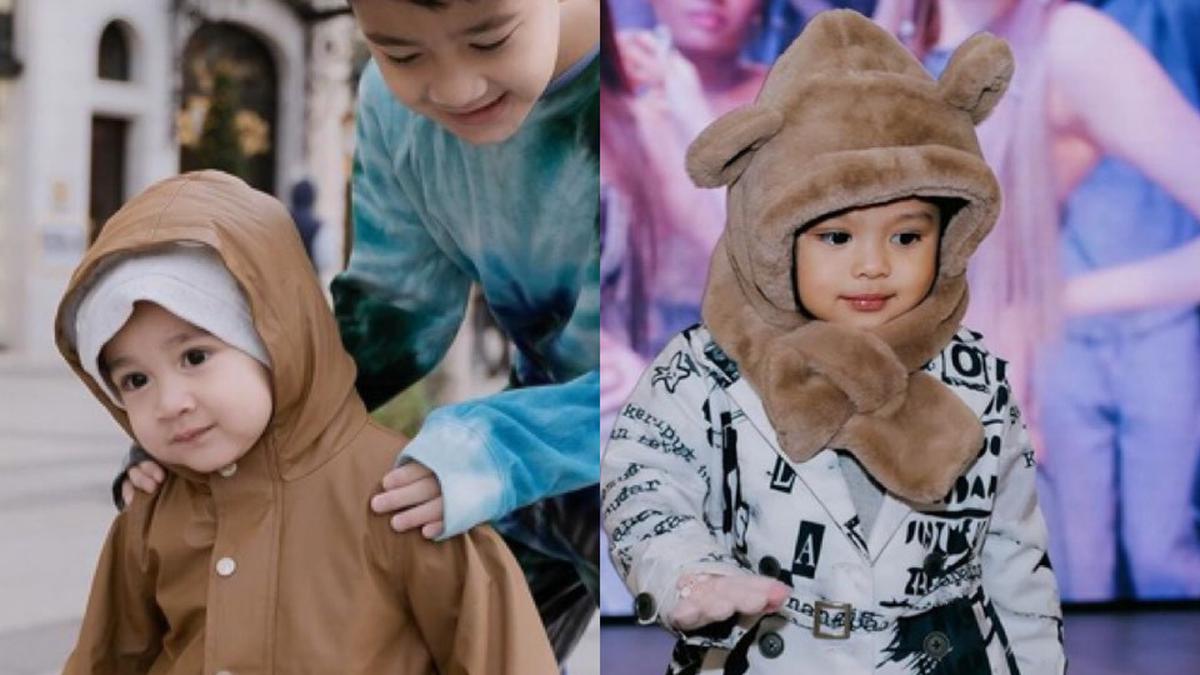 8 Adu Gaya Dua Bayi Sultan, Ameena dan Rayyanza saat Liburan Musim ...