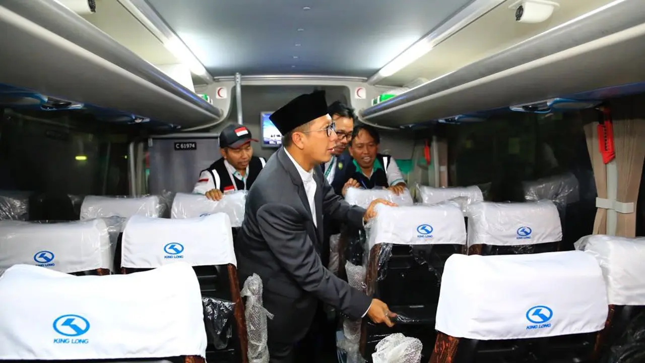 Mengintip Fasilitas Bus Jemaah Haji Indonesia di Arab Saudi - Islami ...