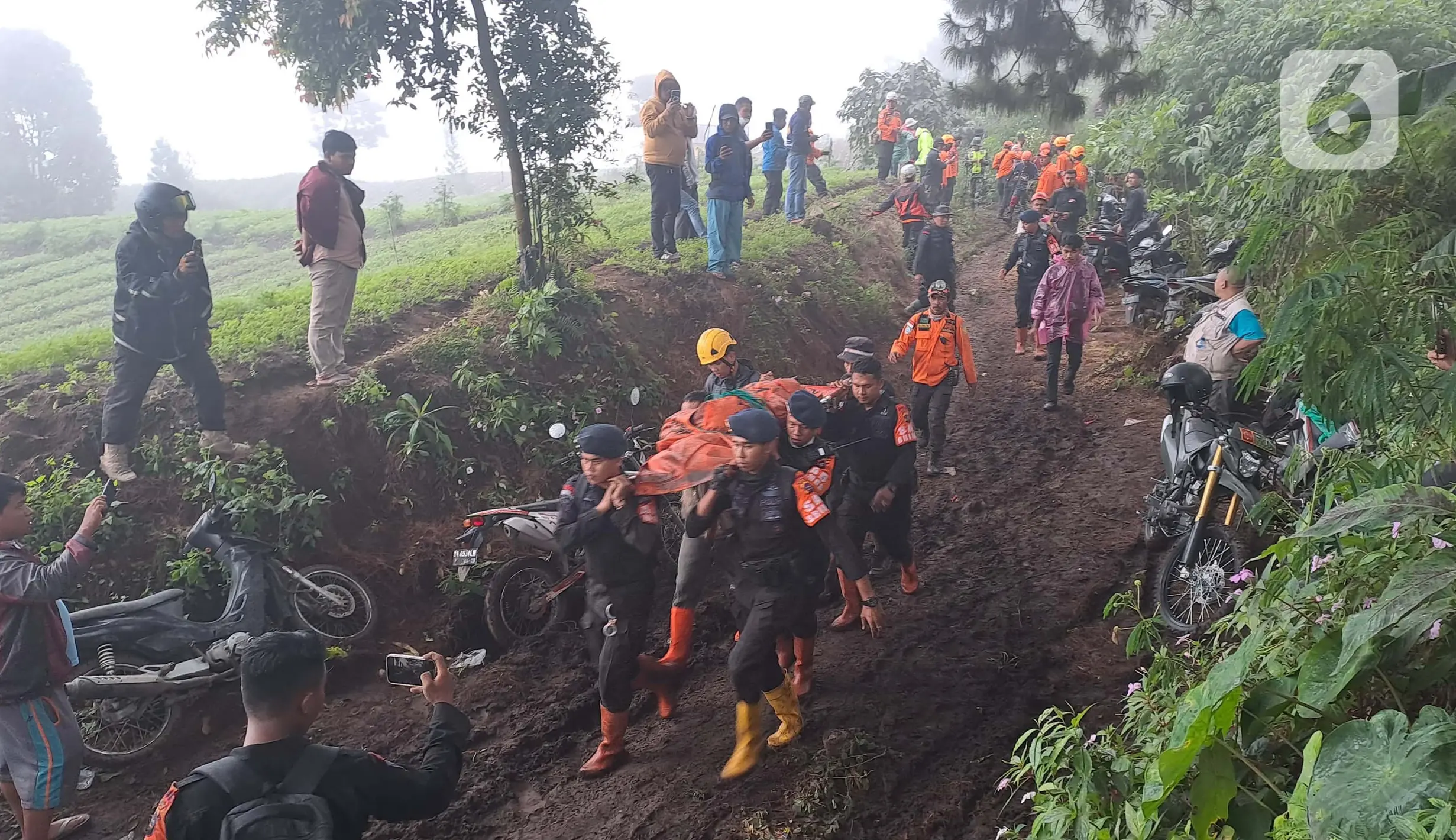 Evakuasi Korban Erupsi Gunung Marapi Terus Diupayakan Tim SAR Gabungan ...