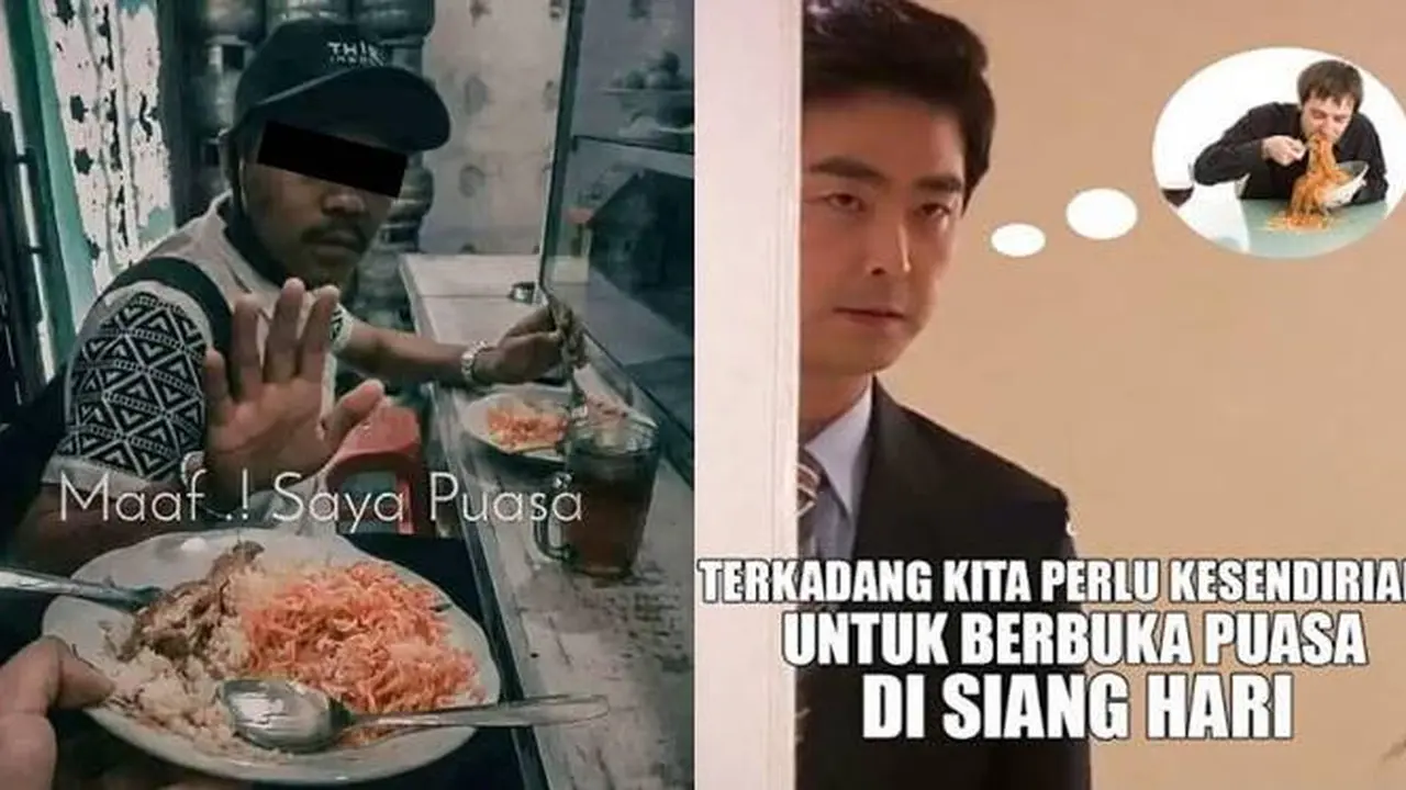 8 Meme Nyeleneh Saat Orang Batalkan Puasa Ini Kocak Banget - Hot ...