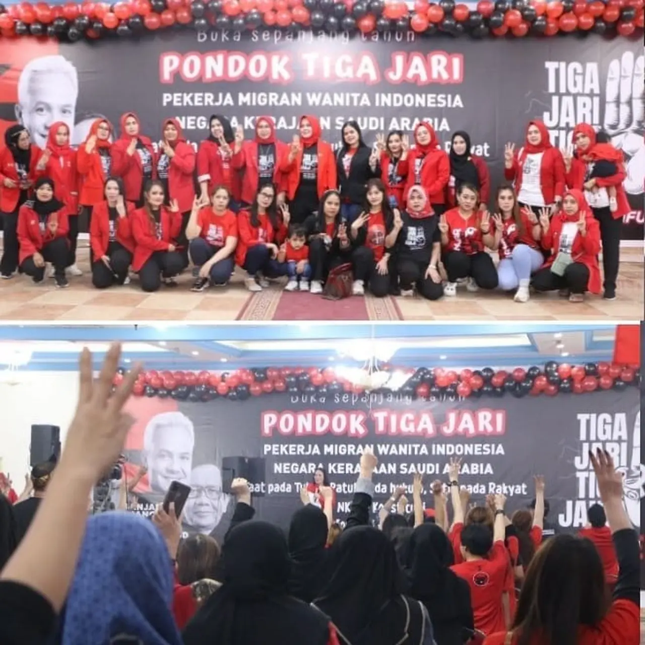 Sejarah Dalam Pemilu RI di Saudi Arabia, PMI Wanita Deklarasi Dukung Ganjar-Mahfud - Regional ...