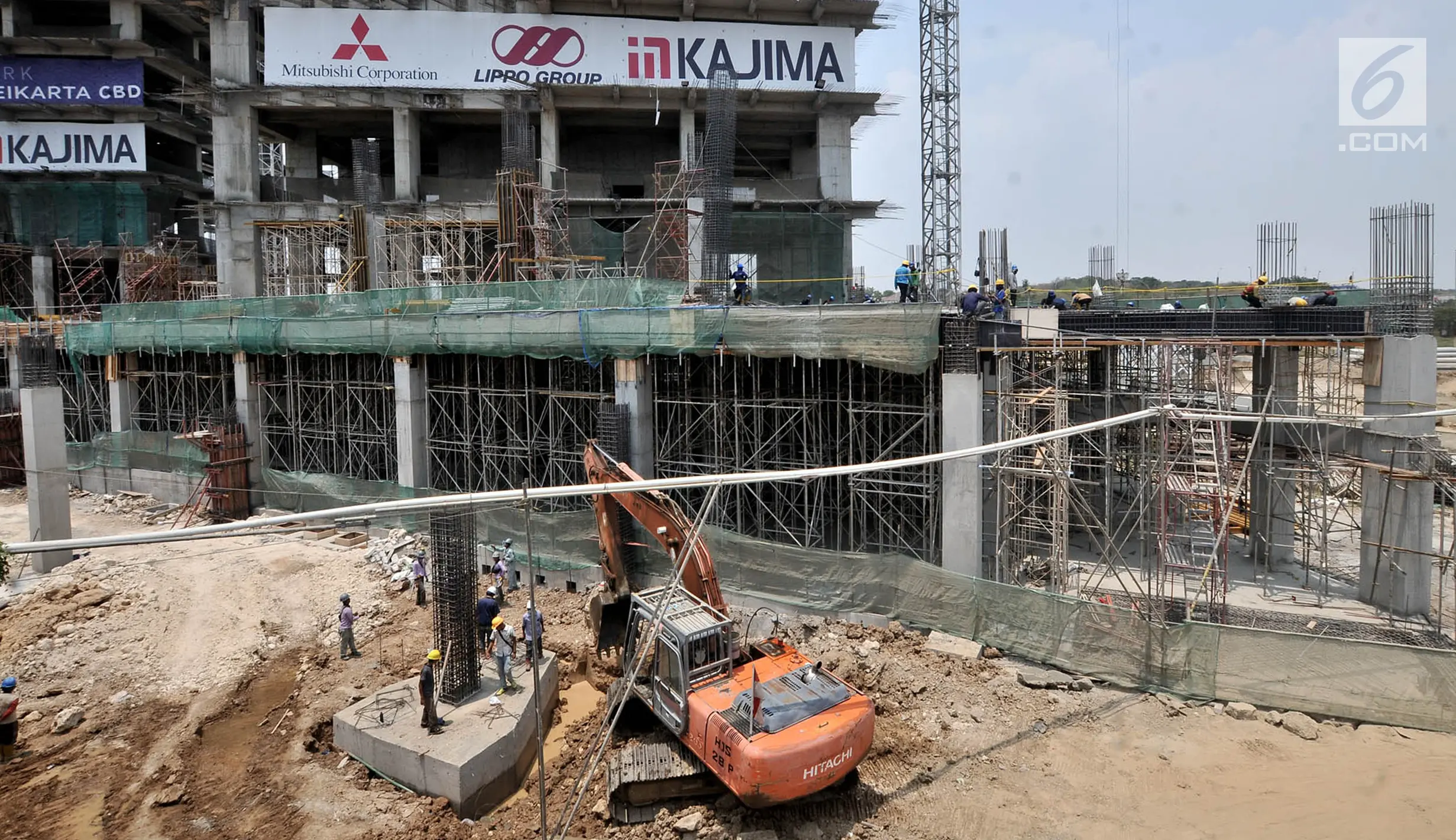 FOTO: Terjerat Perizinan, Pembangunan Proyek Meikarta Tetap Berjalan ...