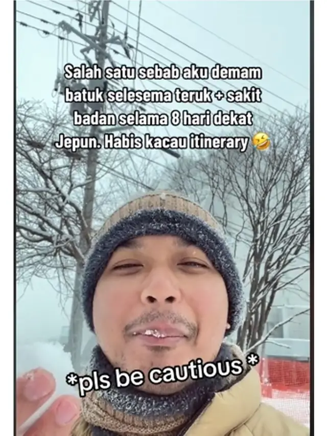 Pria Ini Demam Parah Selama 8 Hari Usai Makan Salju di Jepang, Ini ...