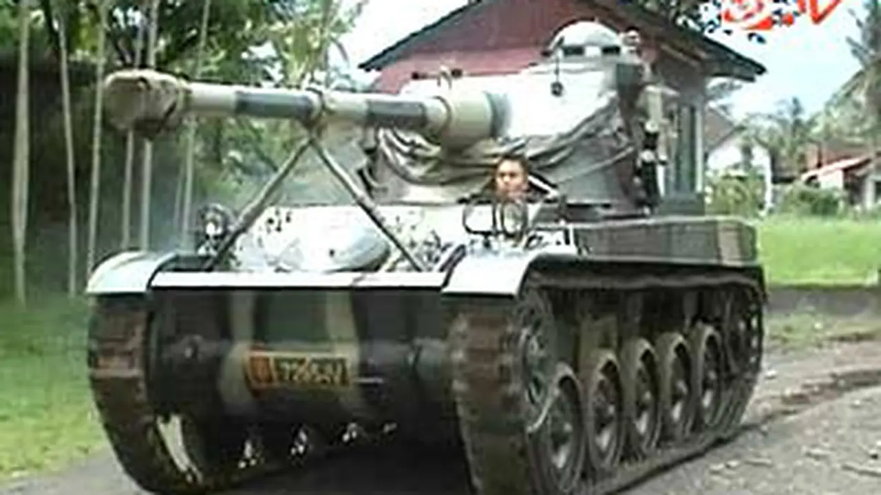 Merawat Tank Tua dengan Kreativitas - News Liputan6.com