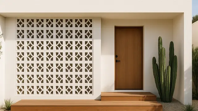 8 Desain Rumah dengan Dinding Roster Minimalis, Pilihan Tepat untuk ...