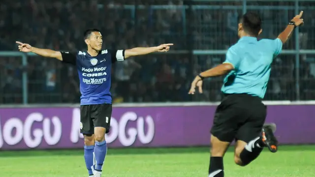 Cetak Gol Indah buat Arema, Bustomi: Itu Biasa Saja - Indonesia Bola.com
