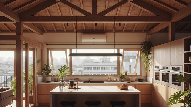 7 Model Atap Dapur Minimalis, Maksimalkan Cahaya Alami dengan Desain Modern