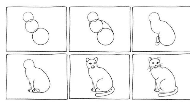 3 Cara Menggambar Kucing dengan Mudah, Lucu Dan Realistis - Hot ...