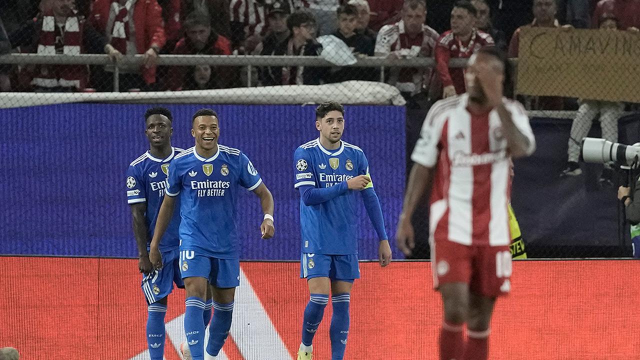 Hasil Olympiakos vs Madrid: Los Blancos Bangkit Lewat Empat Gol Kylian ...