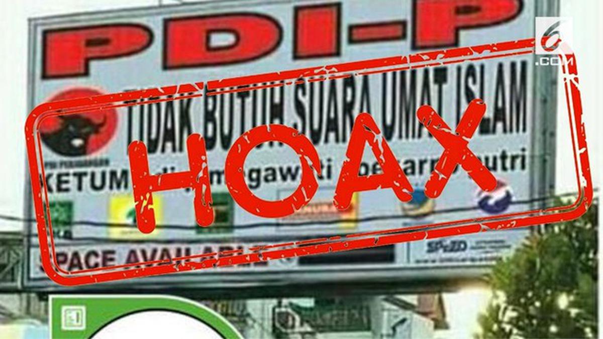 VIDEO: [CEK FAKTA] Spanduk PDIP Tak Butuh Suara Umat Islam, Benarkah? - Cek Fakta Liputan6.com
