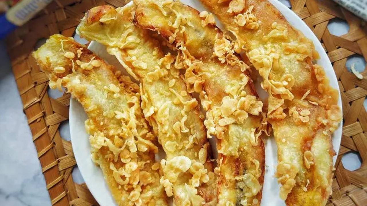 Resep Pisang Goreng Crispy Tanpa Tepung Beras, Renyah Tahan Lama