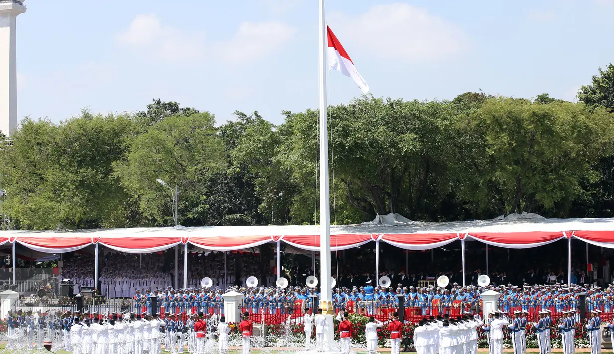 Melihat Lebih Dekat Upacara Kemerdekaan di Istana Merdeka - Foto Liputan6.com