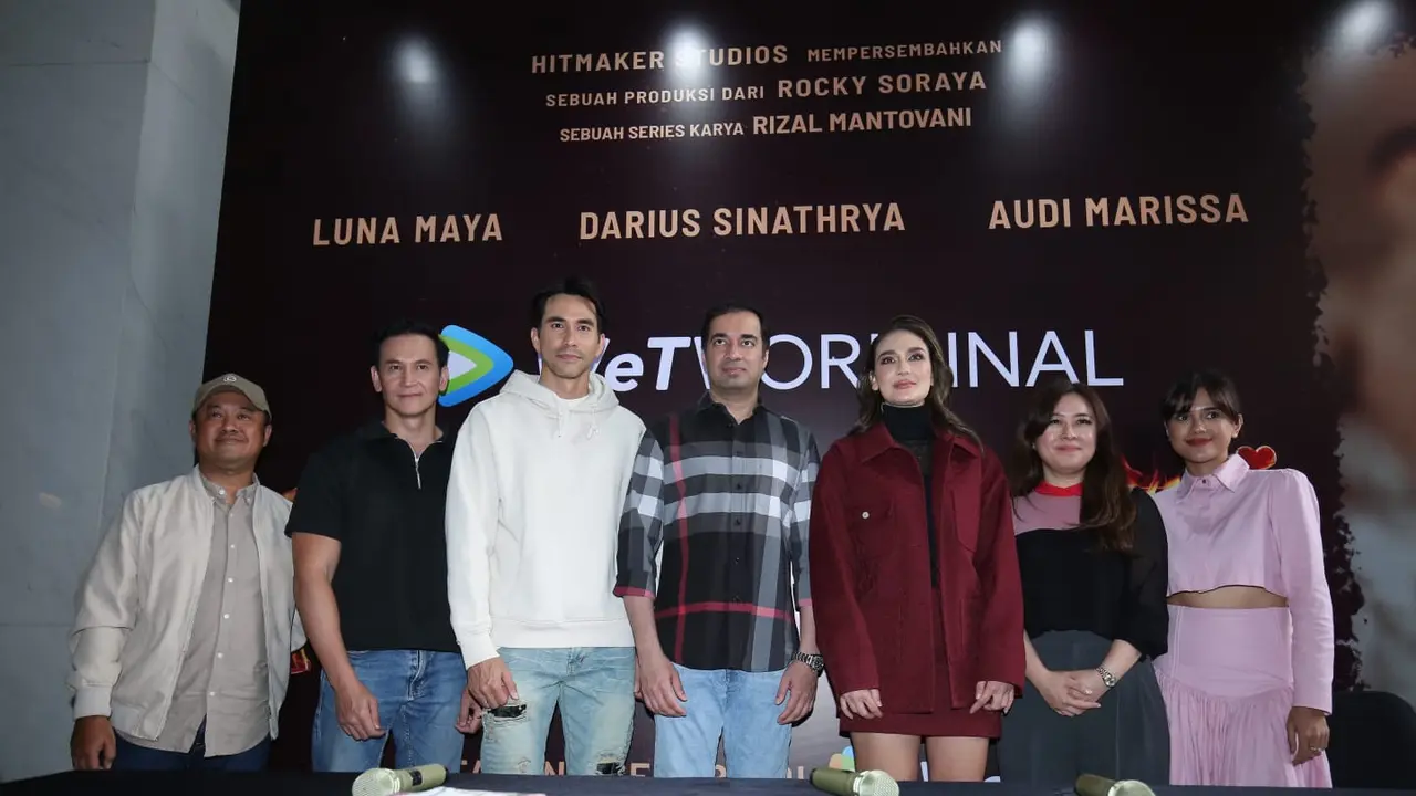 6 Fakta Luna Maya dan Darius Sinathrya Bintangi Serial Main Api, Ada SOP Ketat untuk Adegan ...