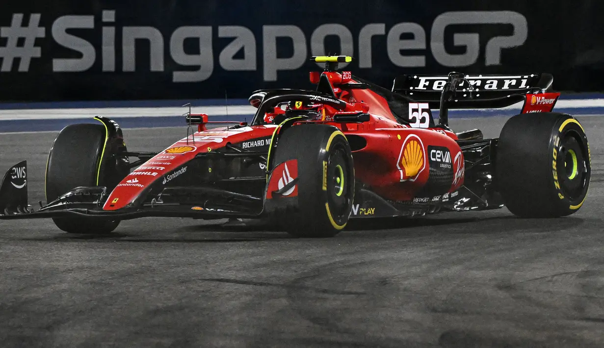 Foto: Carlos Sainz Kuasai F1 GP Singapura 2023, Kali Pertama Tak Ada ...