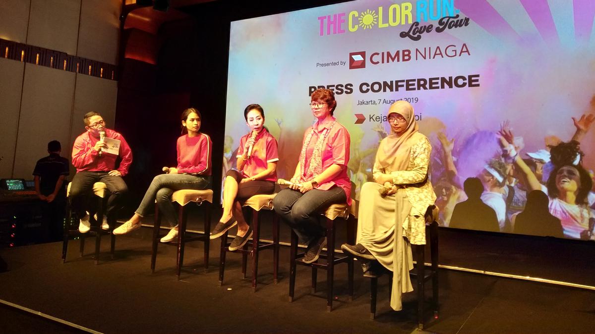 The Color Run Kembali Digelar dengan Mengusung Tema Cinta yang Lebih Luas