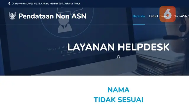 Cara Cek Data Non ASN 2024 di BKN, Pastikan Datamu Terdaftar dengan Benar - Hot Liputan6.com