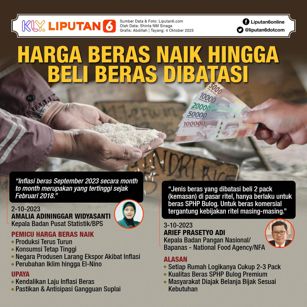 Beras Bulog Banyak Dijual di E-Commerse, Buwas Surati Shopee Cs