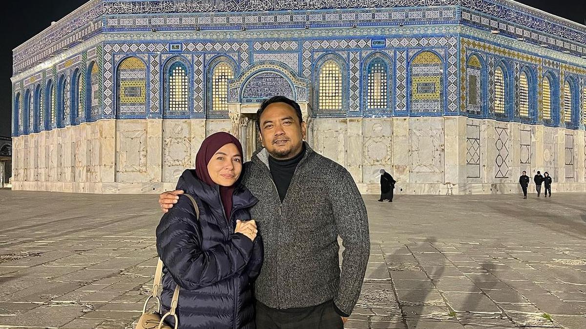 Meisya Siregar dan Bebi Romeo Akhirnya Sampai di Masjid Al-Aqsa, Puas ...