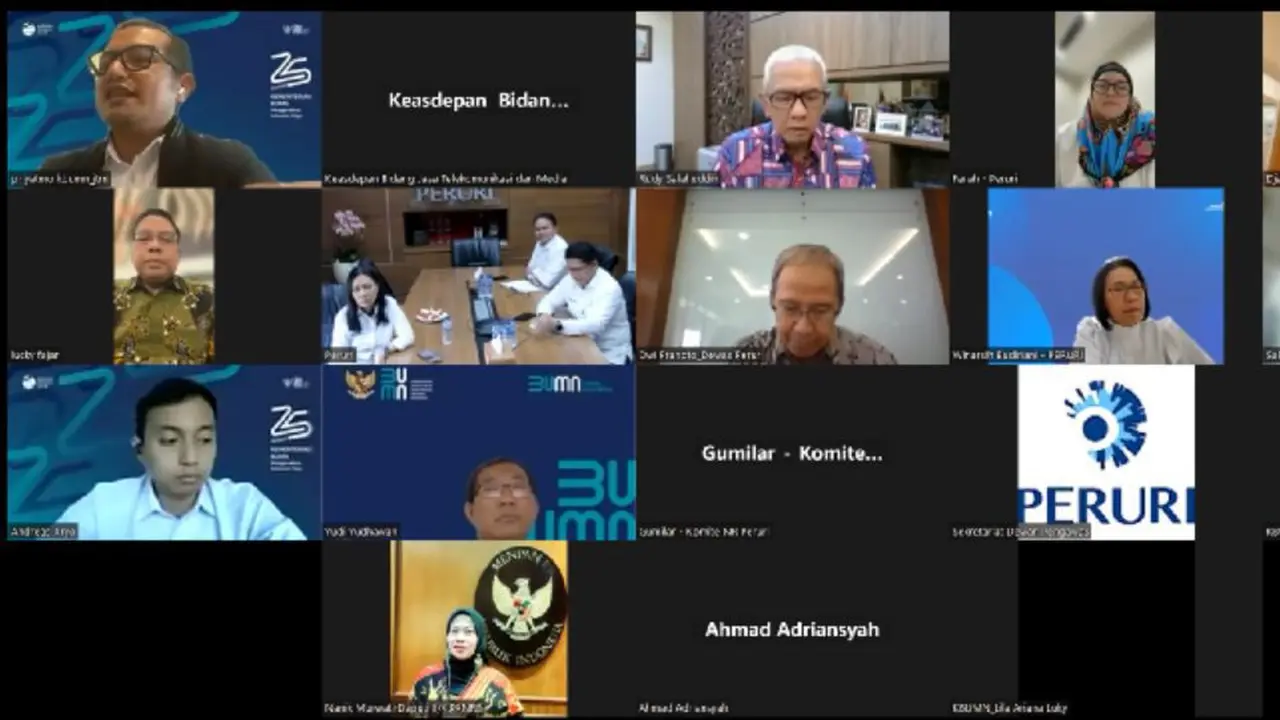 Erick Thohir Rombak Jajaran Direksi Dan Pengawas Peruri Bisnis