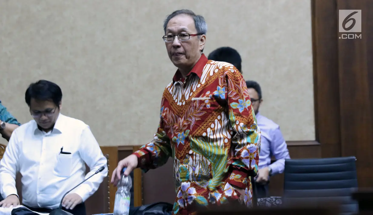 FOTO: Kasus E-KTP, Made Oka Masagung Jalani Sidang Pemeriksaan Saksi ...