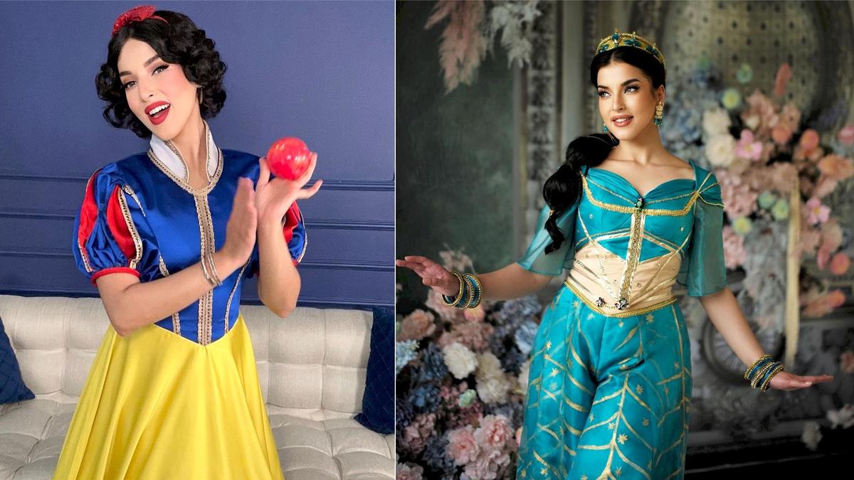 6 Potret Tasya Farasya Dandan ala Disney Princess, Mana yang Jadi ...