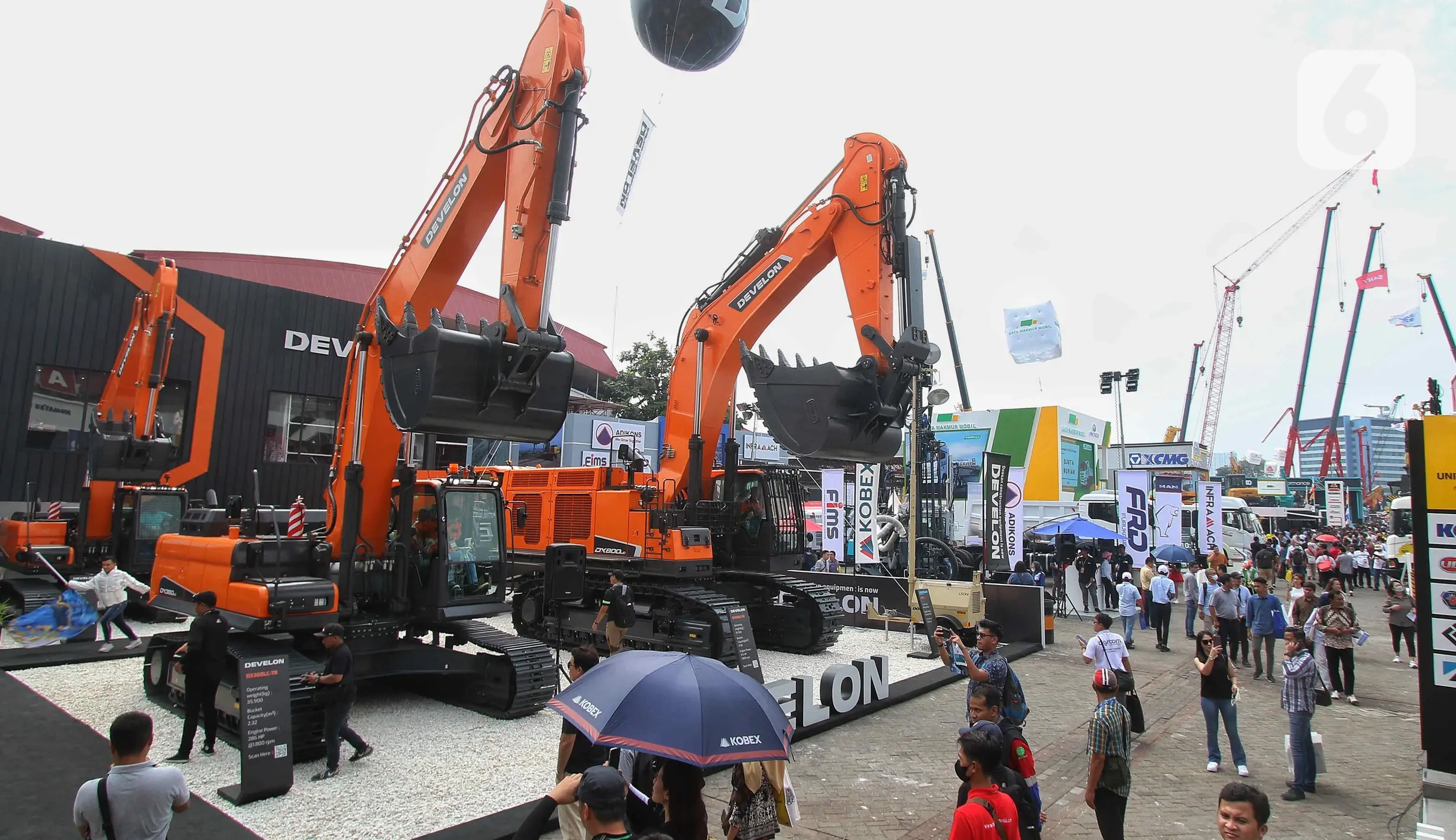 Mengunjungi Mining Expo 2023, Pameran Alat Berat Terbesar - Foto ...