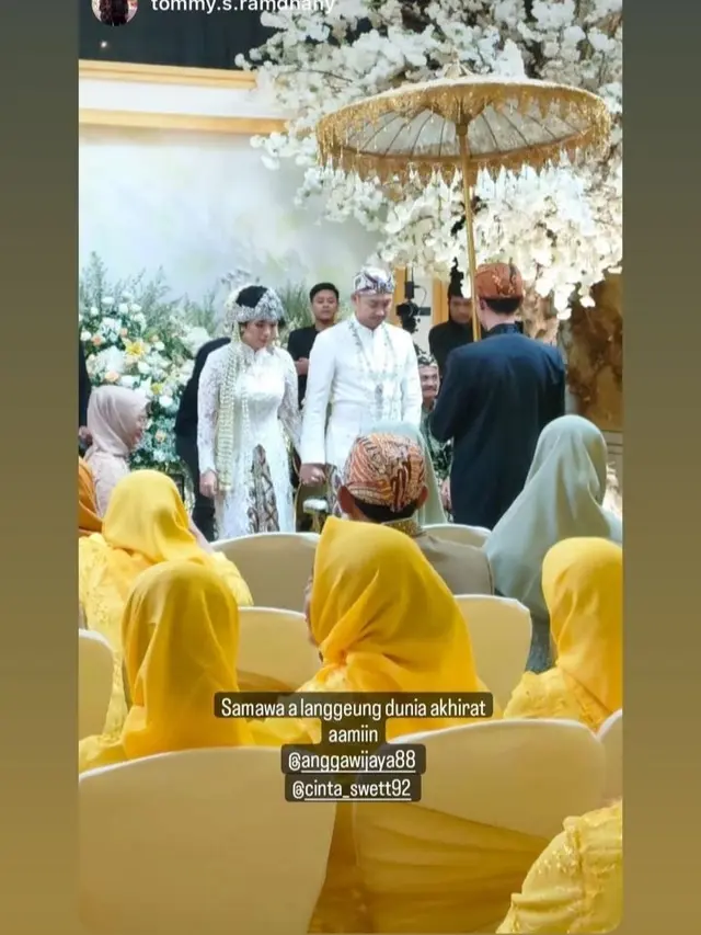 5 Potret Pernikahan Angga Wijaya dan Nurul Kamaria alias Anna, Mantan ...