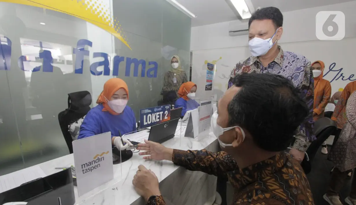 FOTO: Kolaborasi Mandiri Taspen dan Kimia Farma untuk Pemeriksaan Kesehatan - Foto Liputan6.com