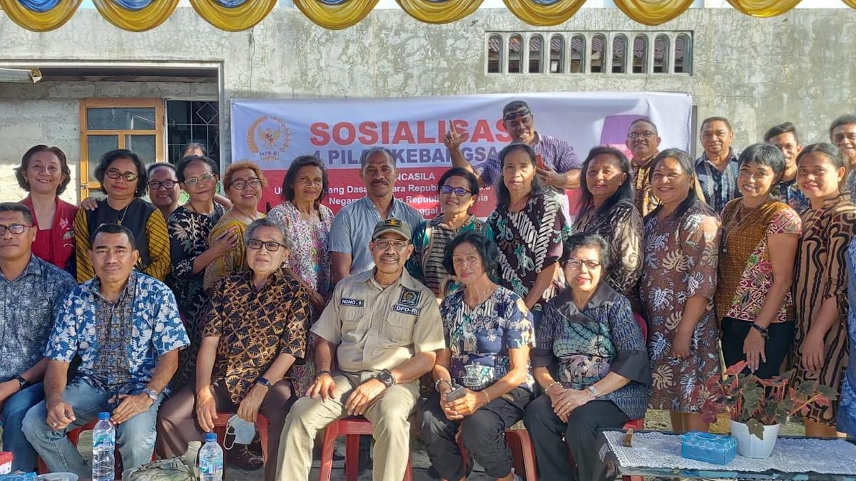 Nono Sampono Sosialisasi 4 Pilar Kebangsaan di Ambon, Ingatkan Warga ...