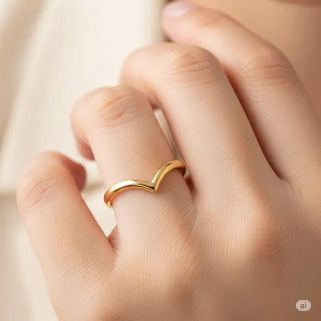 10 Model Cincin Emas Simple Tapi Mewah 2025, Elegan untuk Harian ...