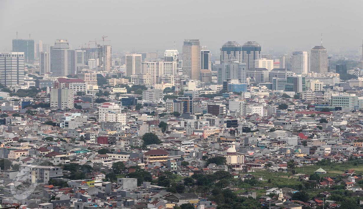 Wajah Kepadatan Penduduk Ibu Kota yang Karut-Marut - Foto Liputan6.com
