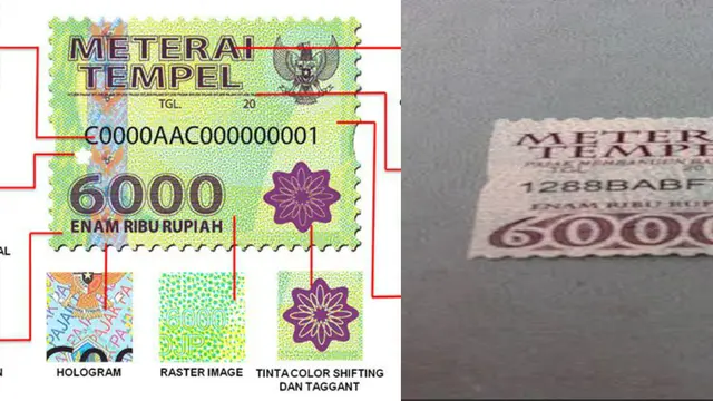 Meterai Tempel Jadi Rp 10.000 pada 2017 - Bisnis Liputan6.com