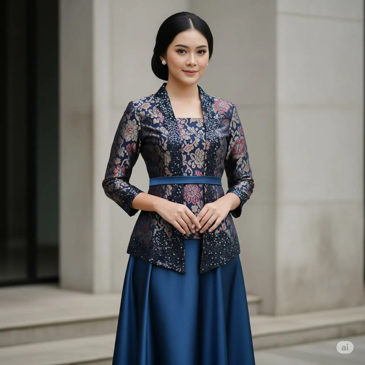 10 Model Baju Brokat Pesta Satin Kombinasi Bahan Premium, Tampil Elegan, Mewah, dan Berkelas ...