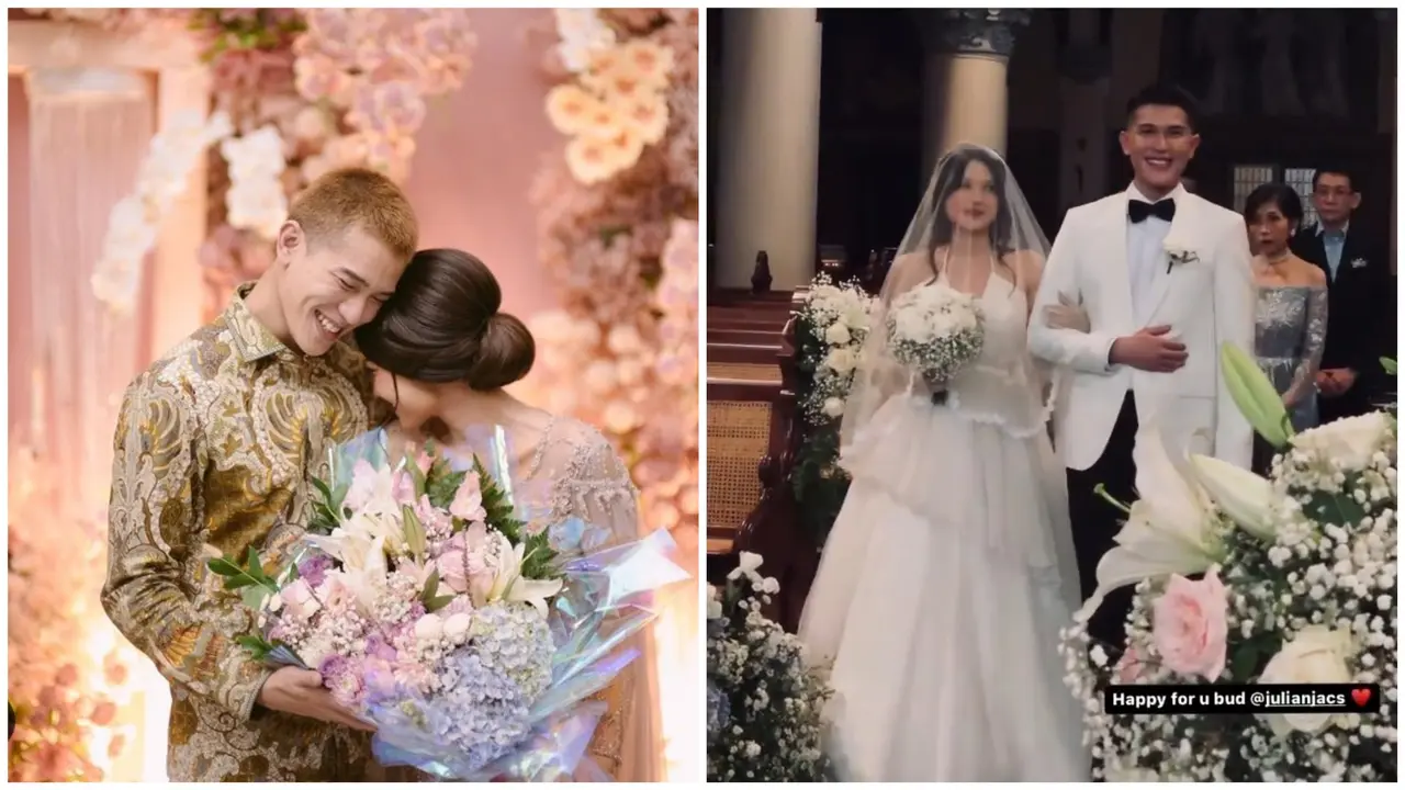 6 Potret Perjalanan Cinta Julian Jacob dan Mirriam Eka, Mantap Putuskan Menikah Setelah Pacaran ...