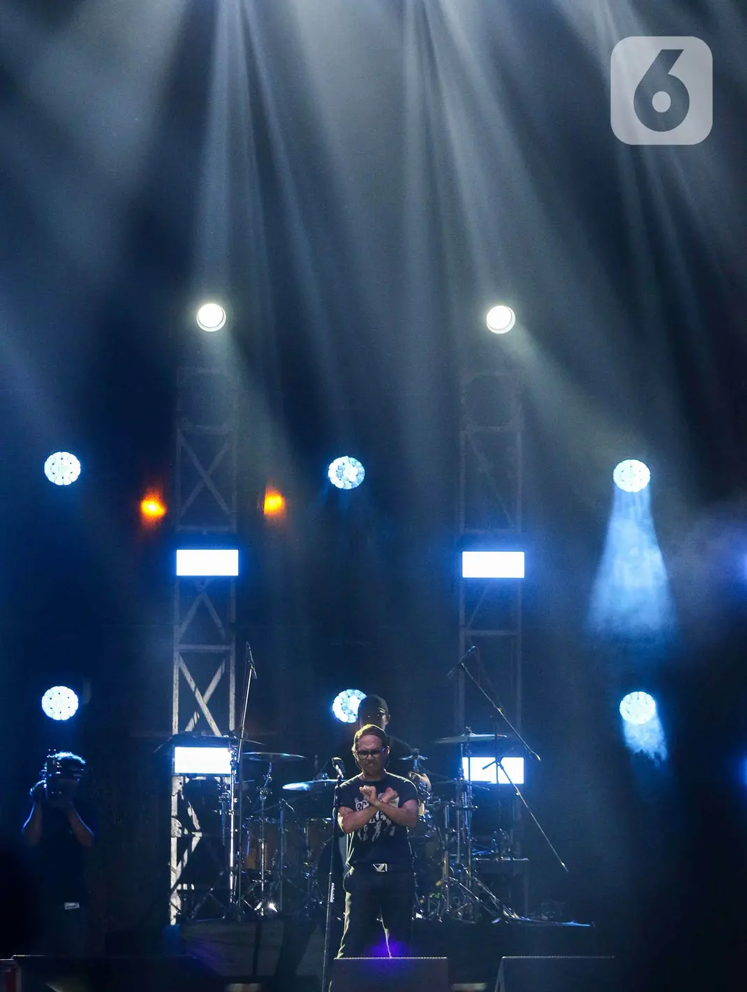 Grup Musik Jamrud Ramaikan The 90's Festival - Foto Liputan6.com