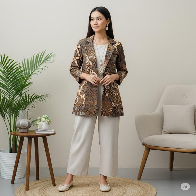 10 Model Jas Wanita yang Nyaman untuk Iklim Tropis, Tetap Elegan dan ...