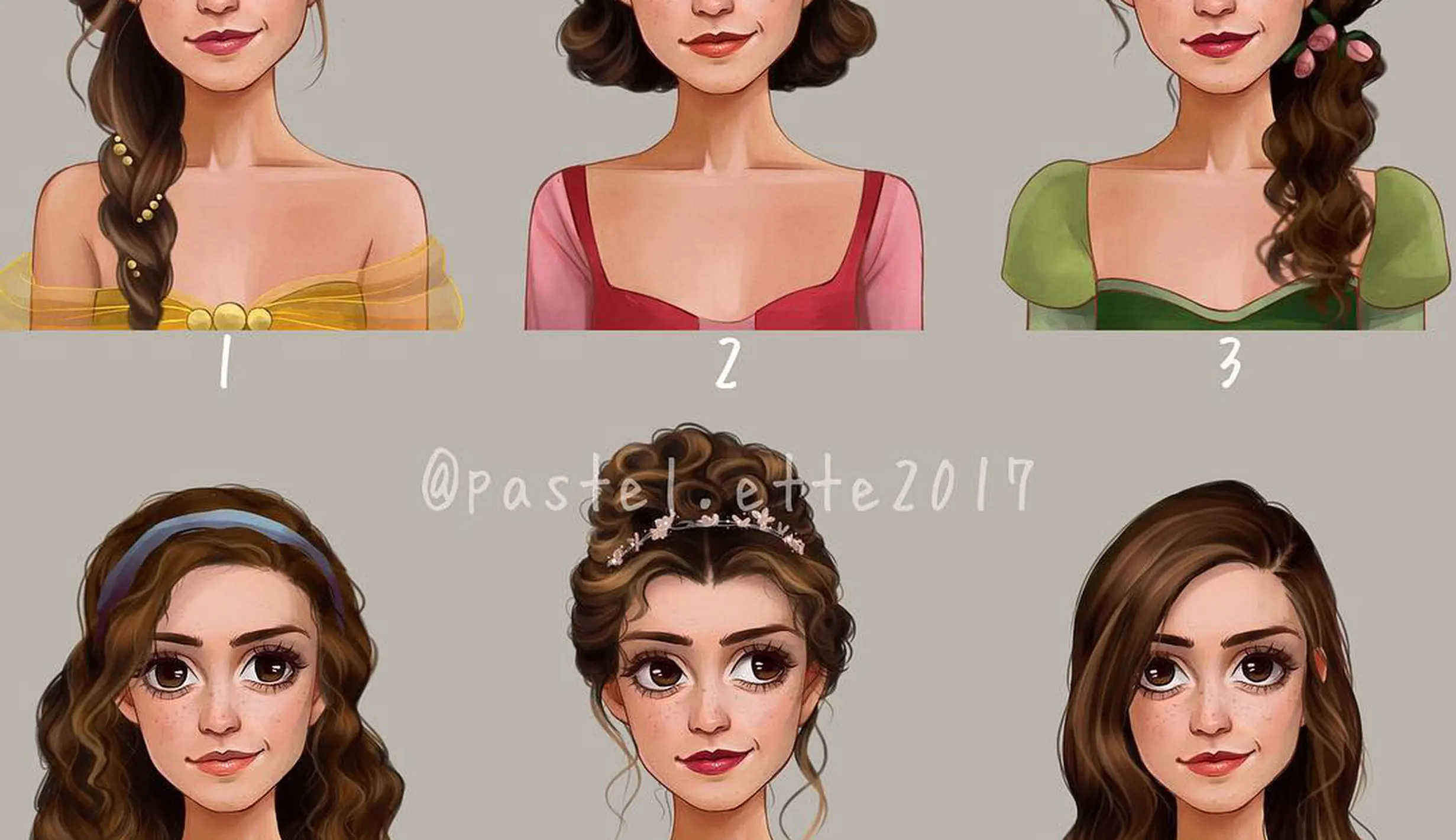 Begini Jadinya Kalau Putri Disney Punya Gaya Rambut Kekinian - Photo ...