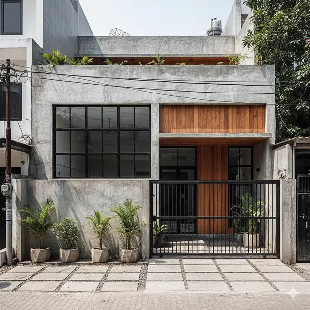 7 Rumah Atap Datar Modern Gaya Kontemporer, Menawan, Fungsional, dan ...