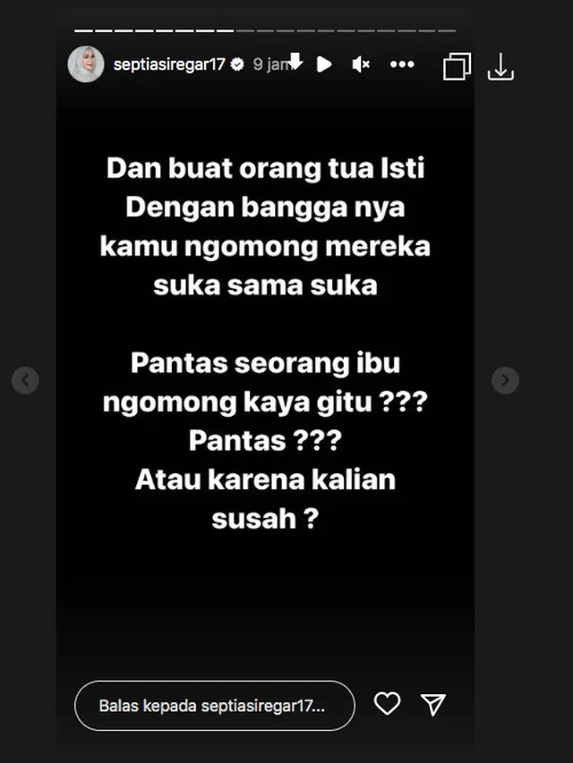 Septia Yetri Opani Bongkar Sosok Wanita yang Diduga Jadi Selingkuhan ...