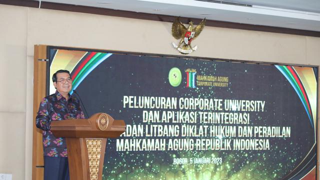 Ketua MA Luncurkan Mahkamah Agung Corporate University - News Liputan6.com