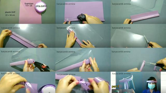 6 Cara Membuat Face Shield dengan Bahan Sederhana, Mudah dan Murah