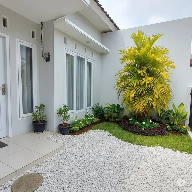 10 Cara Menata Bunga di Teras Rumah Sederhana 2025, Tampak Luas & Indah ...